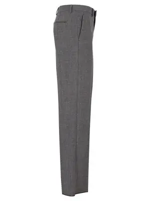 Valentino Garavani Pleated Straight Leg Pants