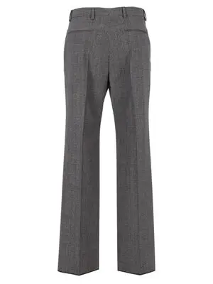 Valentino Garavani Pleated Straight Leg Pants