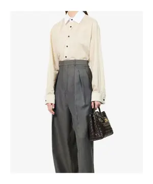 Bottega Veneta Striped Long-sleeved Shirt