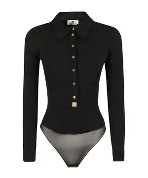 Elisabetta Franchi Long-sleeve Bodysuit