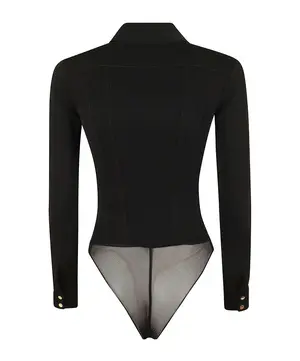 Elisabetta Franchi Long-sleeve Bodysuit