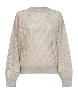 BRUNELLO CUCINELLI Brunello Cucinelli Crew Neck Straight Hem Jumper