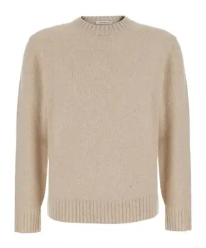 KANGRA Long-sleeved Crew-neck Shirt - Beige