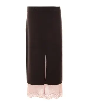 Pinko Elastic-waist Skirt - Black