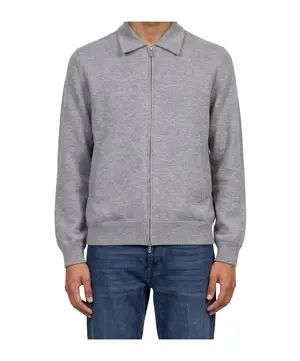 LARDINI Long Sleeve Zip-up Jacket