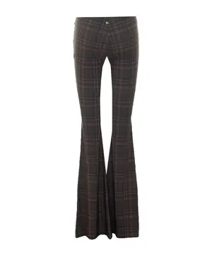 ANIYE BY Checked Casual Trousers