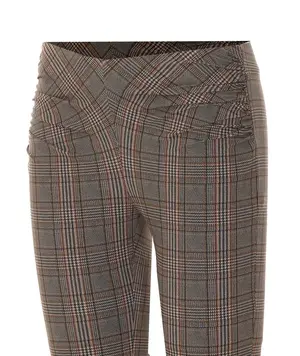 ANIYE BY Checked Casual Trousers