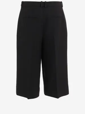 Saint Laurent Pleated Shorts