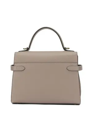 LE TANNEUR Structured Top Handle Shoulder Bag