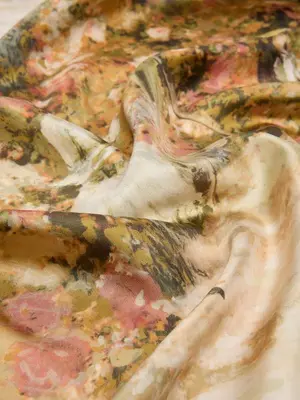 Max Mara Silk Twill Foulard Sand
