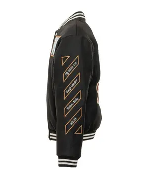 Off-White Long-sleeved Casual Jacket