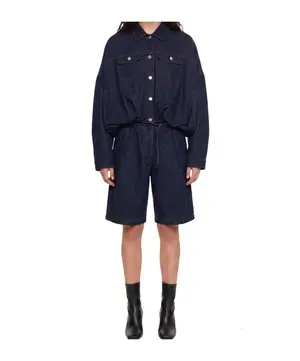 Dries Van Noten Denim Cocoon Jacket