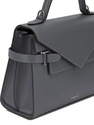 LE TANNEUR Structured Flap Shoulder Bag