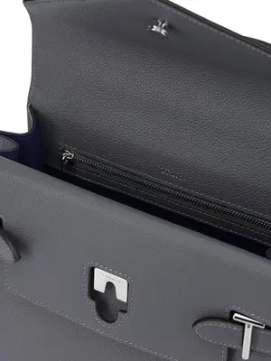 LE TANNEUR Structured Flap Shoulder Bag