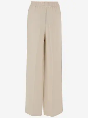Valentino Garavani Drawstring Wide-leg Trousers