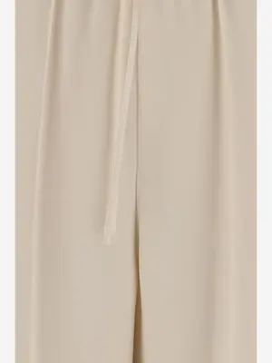 Valentino Garavani Drawstring Wide-leg Trousers