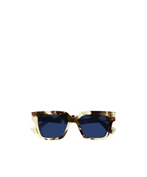 Gucci Rectangle Frame Sunglasses - Blue
