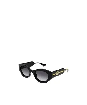 Gucci La Piscine Oval Frame Sunglasses