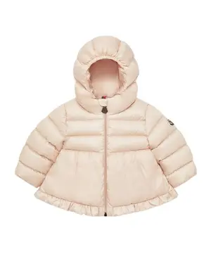 Moncler Odile Hooded Down Jacket - Light Pink