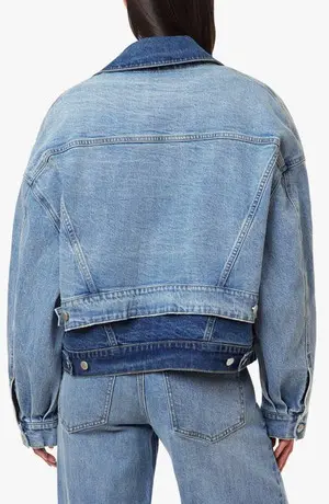 Habitual Double Denim Trucker Jacket