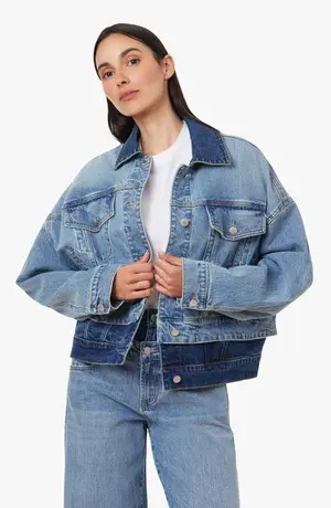 Habitual Double Denim Trucker Jacket