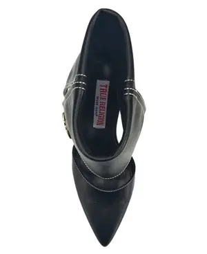 True Religion Foldover Cuff Heel - Black
