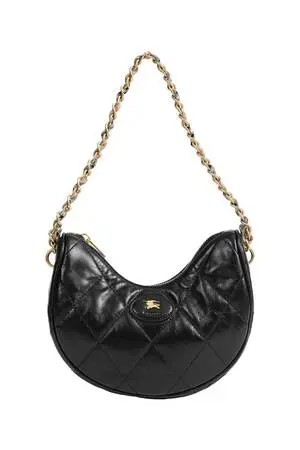 Burberry Horseshoe Chain Bag - Black