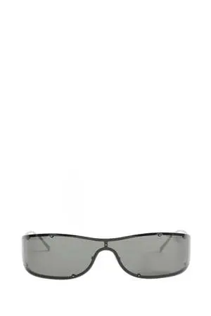 Saint Laurent Shield Sunglasses - Black
