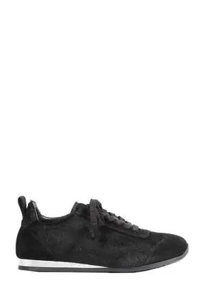 UMA WANG Calf Hair Sneakers - Black