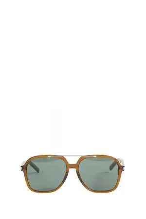 Saint Laurent Aviator Sunglasses - Brown