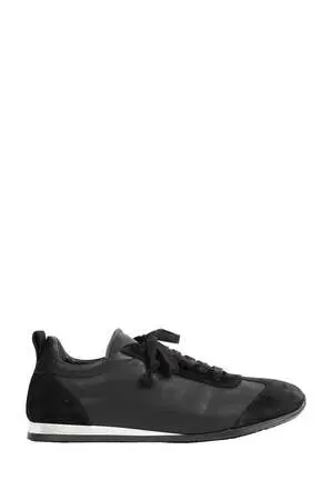 UMA WANG Leather Sneakers - Black
