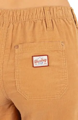 Hurley Generation Corduroy Straight Leg Pants