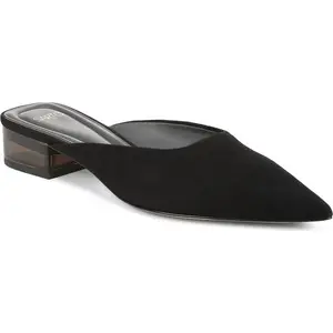 Franco Sarto Bennet Embellished Mesh Pointed Toe Mule - Black