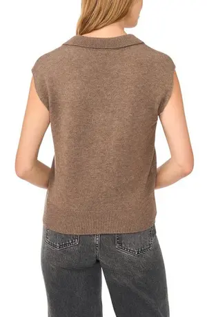 Vince Camuto Johnny Collar Sweater Tank