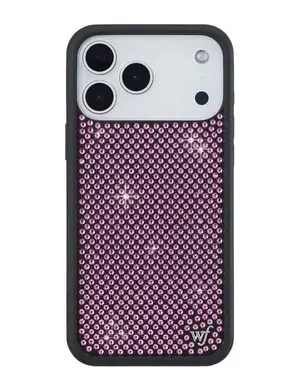 WILDFLOWER CASES Pink Rhinestone /17e/air/17 Pro/17 Pro Max Case - Iphone 17 Pro Max