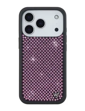 WILDFLOWER CASES Pink Rhinestone /17e/air/17 Pro/17 Pro Max Case - Iphone 17 Pro