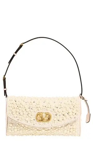Valentino Garavani Gold Tone Clutches