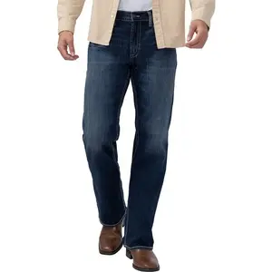 SILVER JEANS CO. Zac Relaxed Fit Straight Leg Jeans
