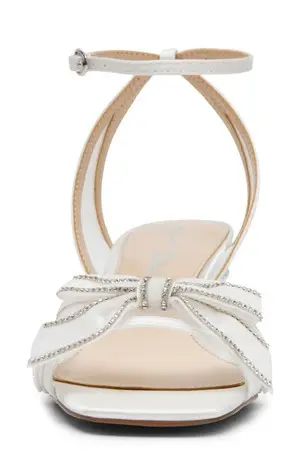 Betsey Johnson Cody Ankle Strap Sandal - Ivory