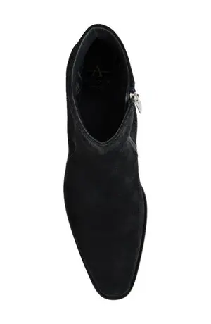 Aquatalia Felice Waterproof Leather Zip Up Booties