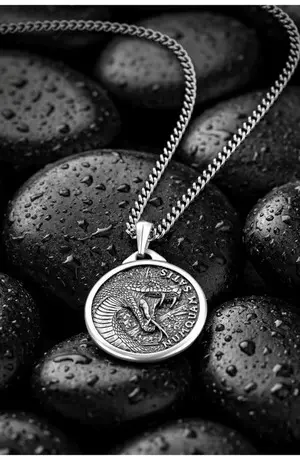 VINCERO Gender Inclusive The Mamba Pendant Necklace