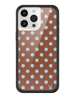 WILDFLOWER CASES Polka Dot | And Blue Iphone Case