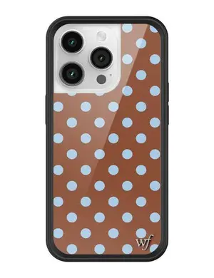 WILDFLOWER CASES Polka Dot | And Blue Iphone Case