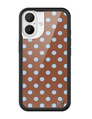 WILDFLOWER CASES Polka Dot | And Blue Iphone Case