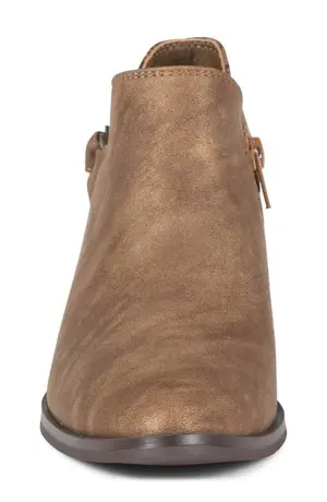 BARETRAPS Duala Block Heel Ankle Bootie - Saddle