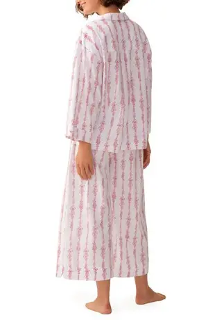 PETITE PLUME Olivia Pima Cotton Wide Leg Pajamas