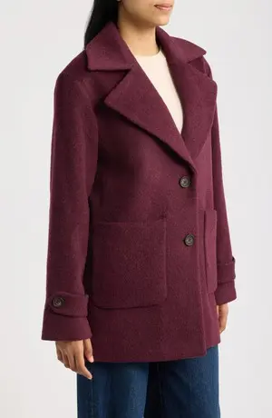 Bernardo Wool Blend Coat