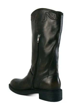 Ash Flax Moto Boot