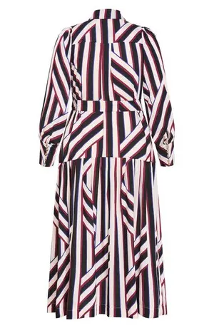 City Chic Long Sleeve Dress
