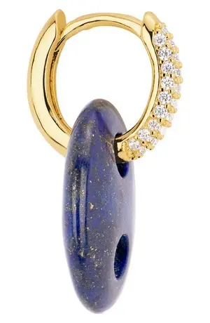 ATHRA LUXE Mariner Lapis Drop Earrings